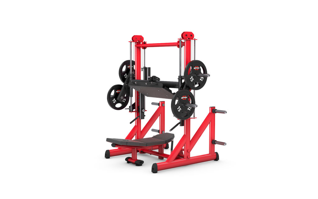 4324 PURE KRAFT 45 DEGREES PIVOT LEG PRESS - gym80 International GmbH